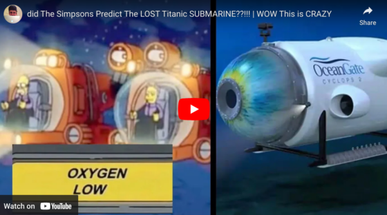 Mind-Blowing Revelation: Simpsons Episode from 2006 Predicted Titanic ...
