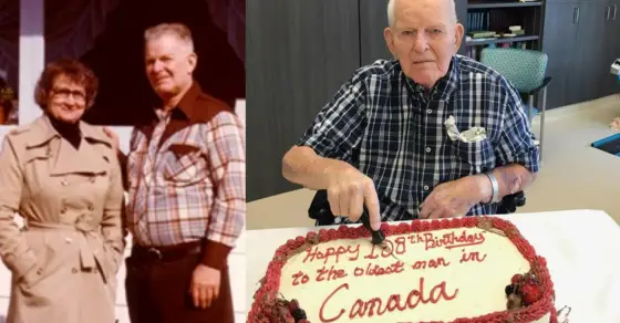 'Canada's Oldest Man' 108-Year-Old Said The Trick To A Long Life Is To ...